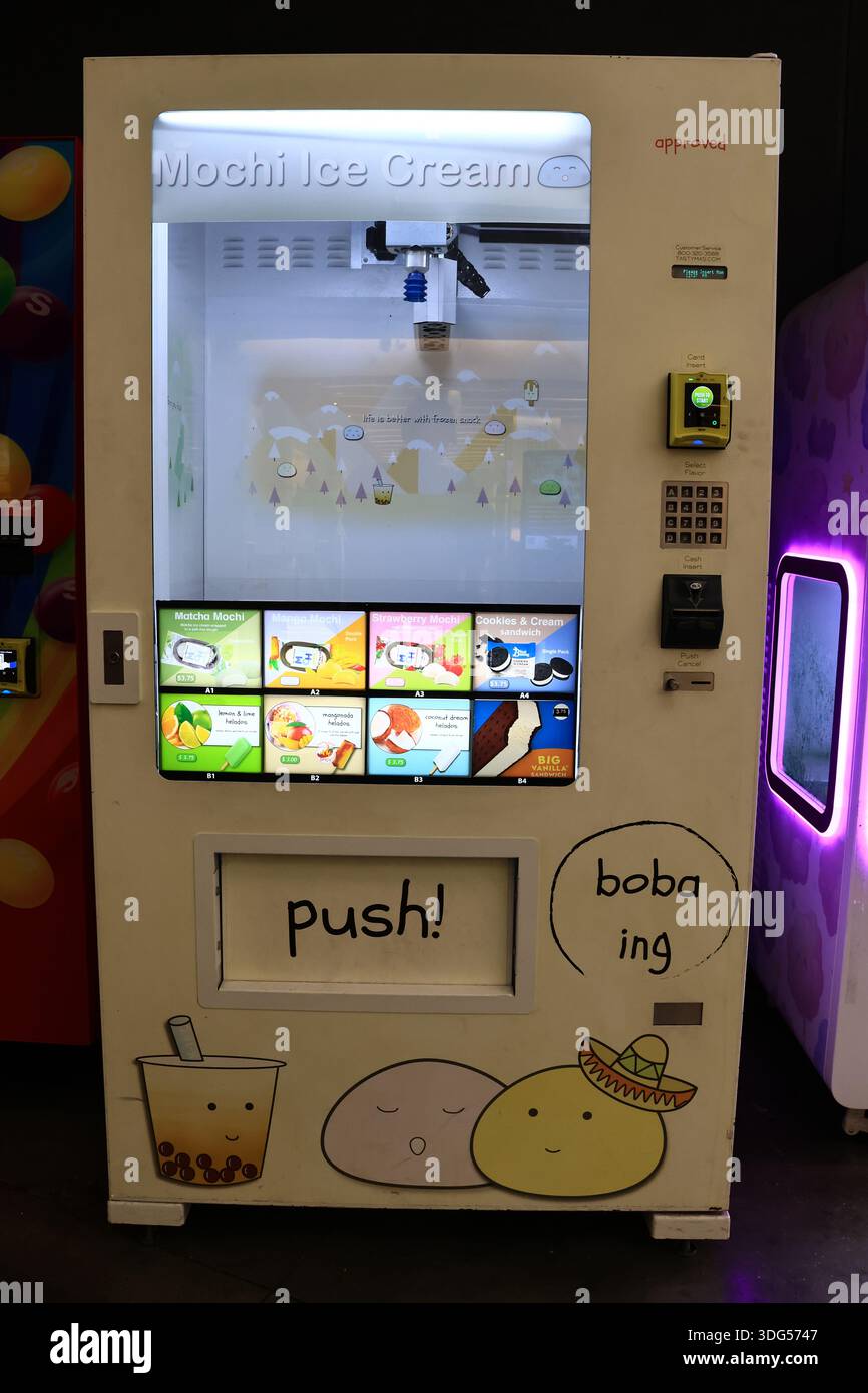 Mochi ice cream vending machine hi-res stock photography and images - Alamy