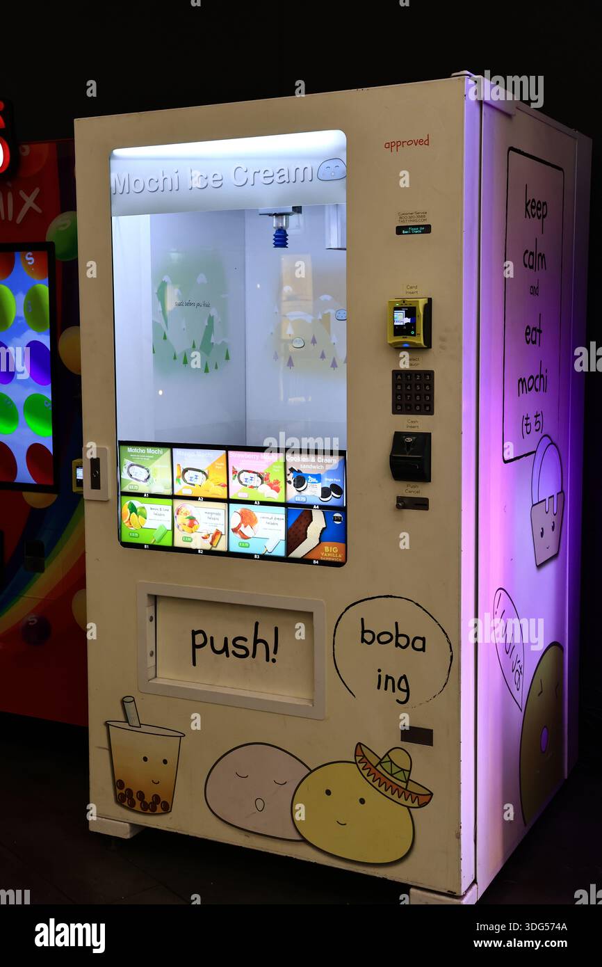 Mochi ice cream vending machine hi-res stock photography and images - Alamy
