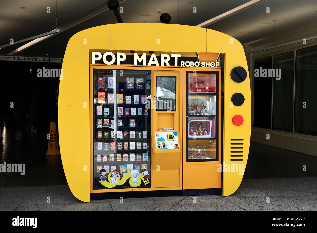 POP MART Robo Shop vending machine Stock Photo - Alamy