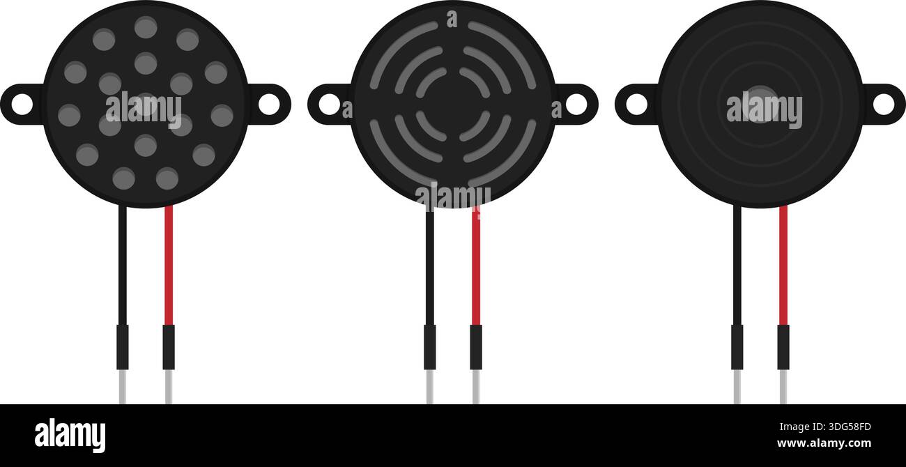 Buzzer speaker Stock Vector Images - Alamy