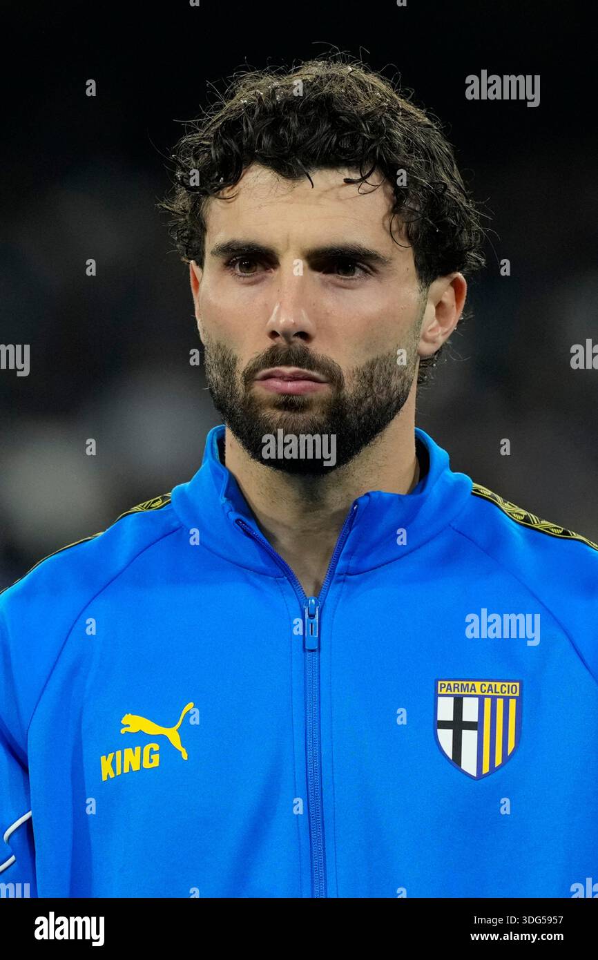 Naples, Italy. 14 Jan, 2026. Patrick Cutrone of Parma Calcio 1913 ...