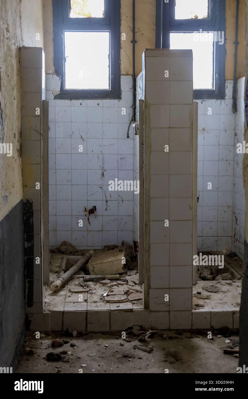 Image showing the interior structure of the public bathroom hi-res ...