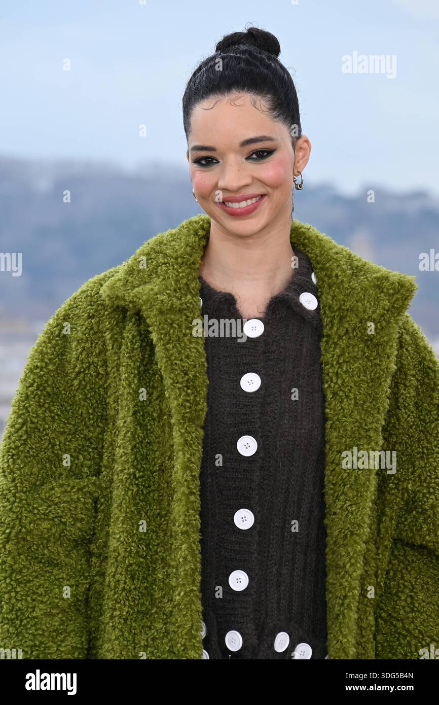 Rome: Hotel De La Ville. HBO Max Italia Photocall. Pictured: Tanzyn ...