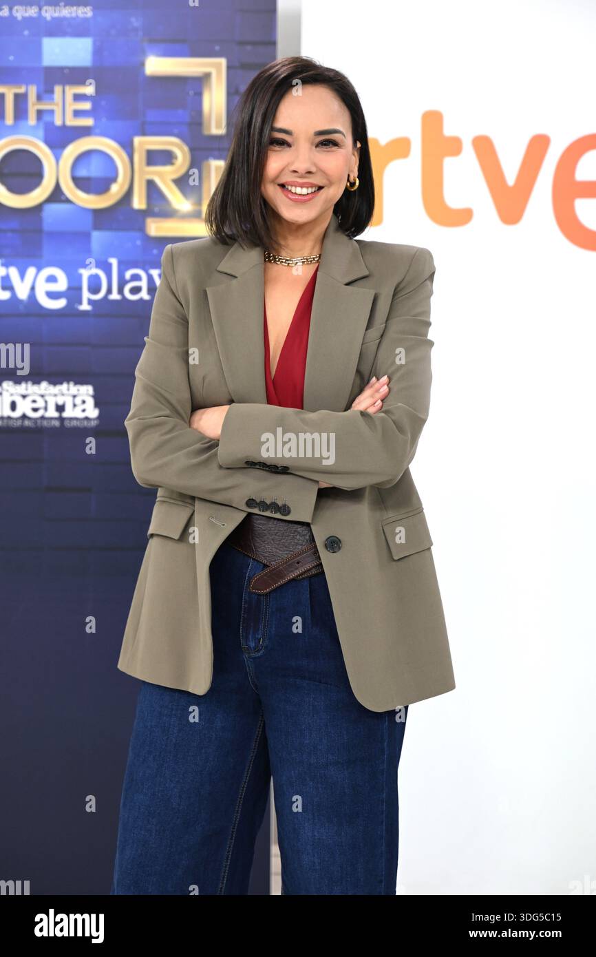 Chenoa during the presentation of the second season of 'The Floor', on ...