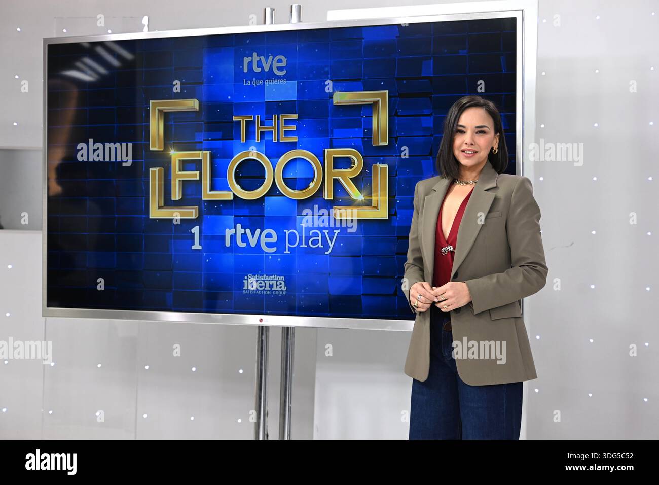 Chenoa during the presentation of the second season of 'The Floor', on ...