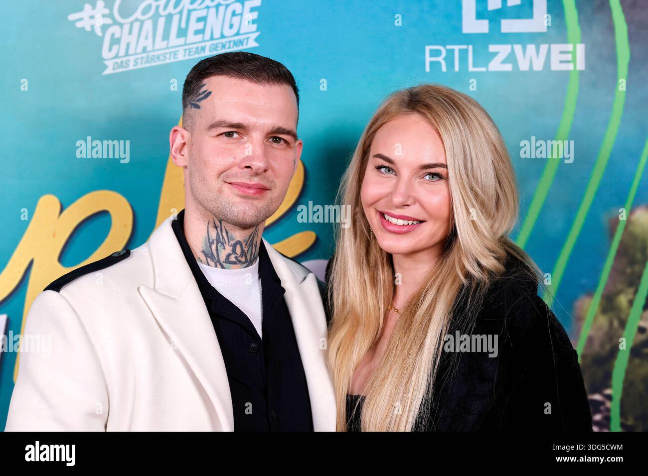 Reality-TV-Teilnehmer Eric Stehfest und seine Freundin TV-Darstellerin ...