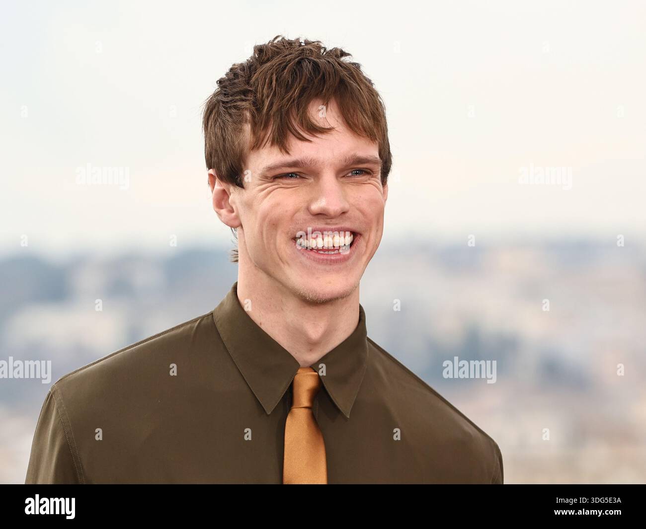 Rome, Hotel De la Ville, "HBO Max Italia" photocall. Pictured: Finn ...