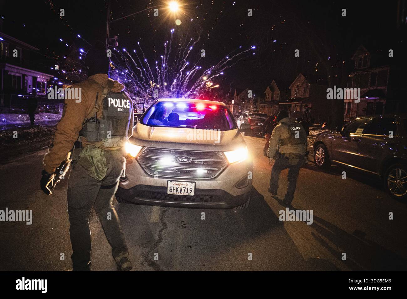 January 14, 2026, Minneapolis, Minnesota, USA: In the immediate wake of ...