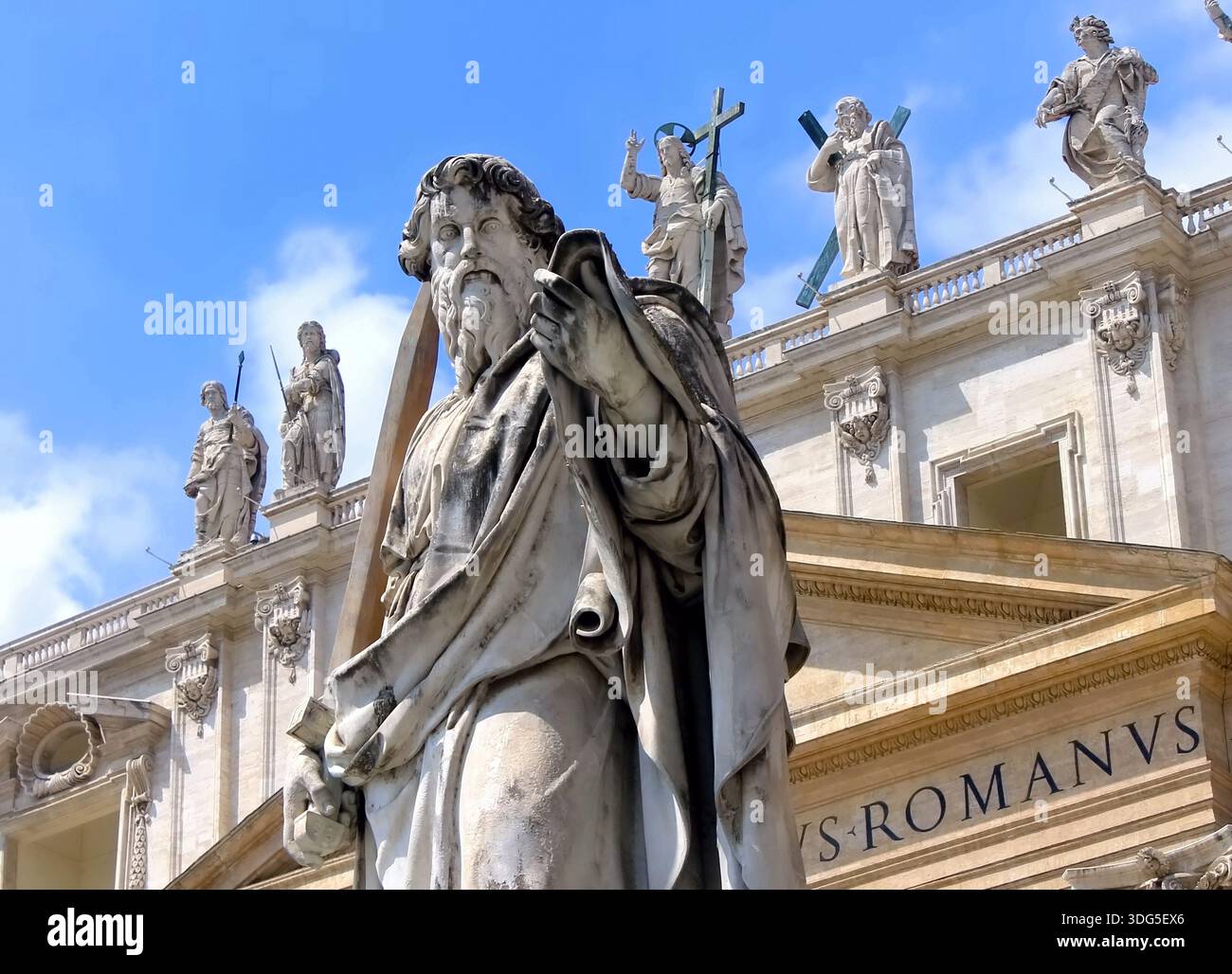 Vatican City, near the statue of St. Peter Stock Photo - Alamy