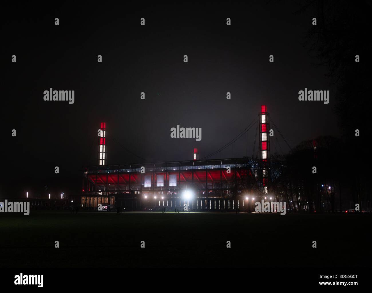 Köln, RheinEnergieStadion, 14.01.2026: Stadium from outside prior the 1 ...