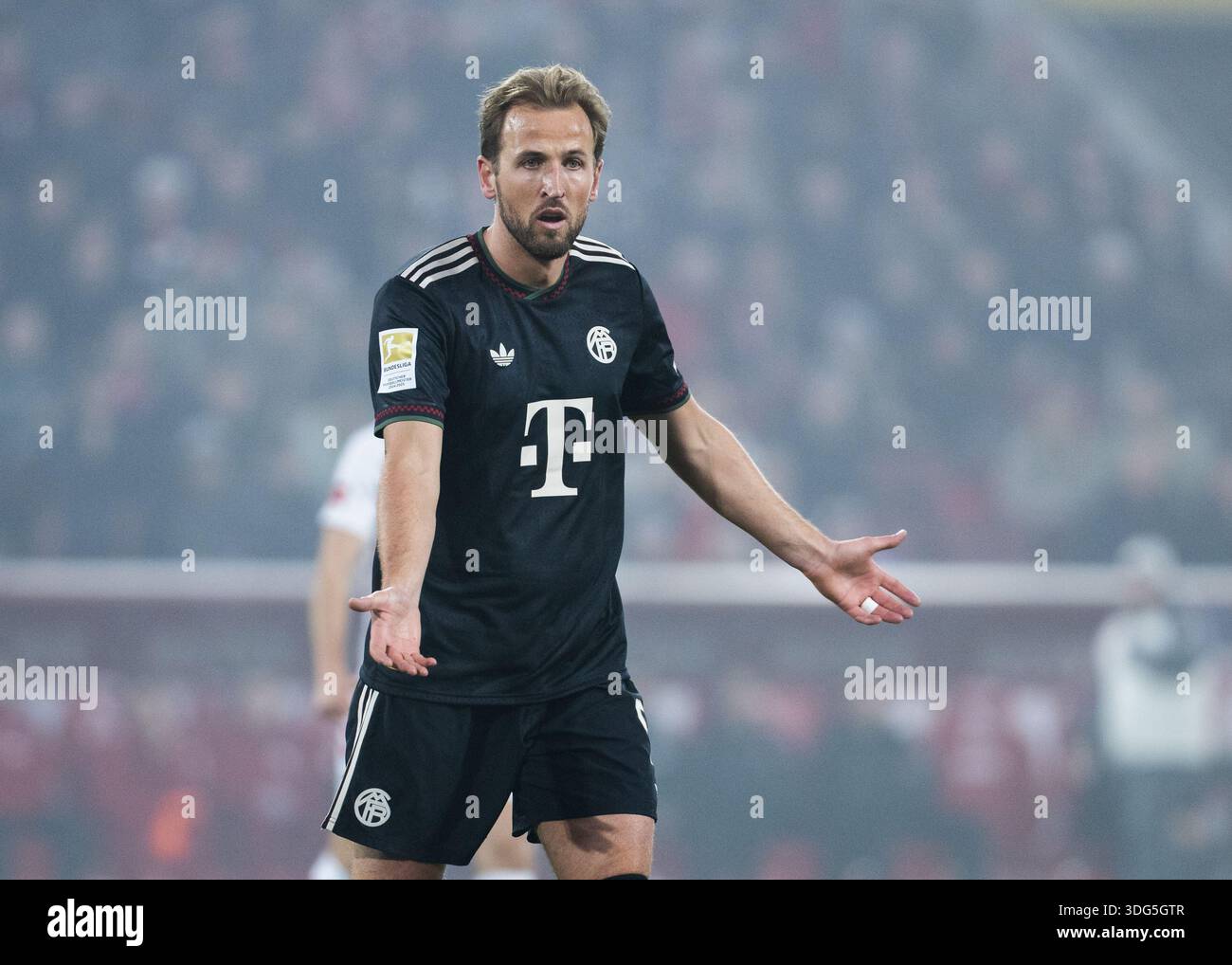 Köln, RheinEnergieStadion, 14.01.2026: Harry Kane of Muenchen reacts ...
