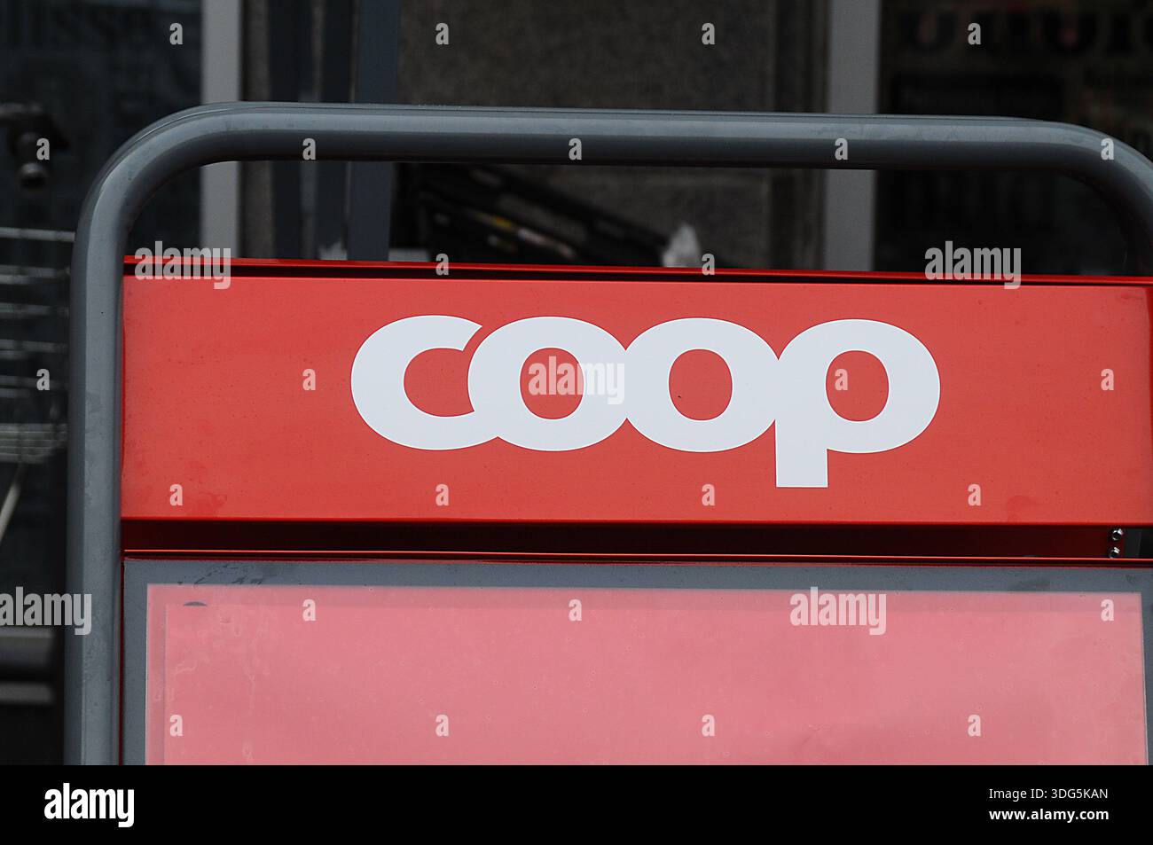 Copenhagen/ Denmark/15 January 2026/.Danish coop superbrugsen stoe in ...