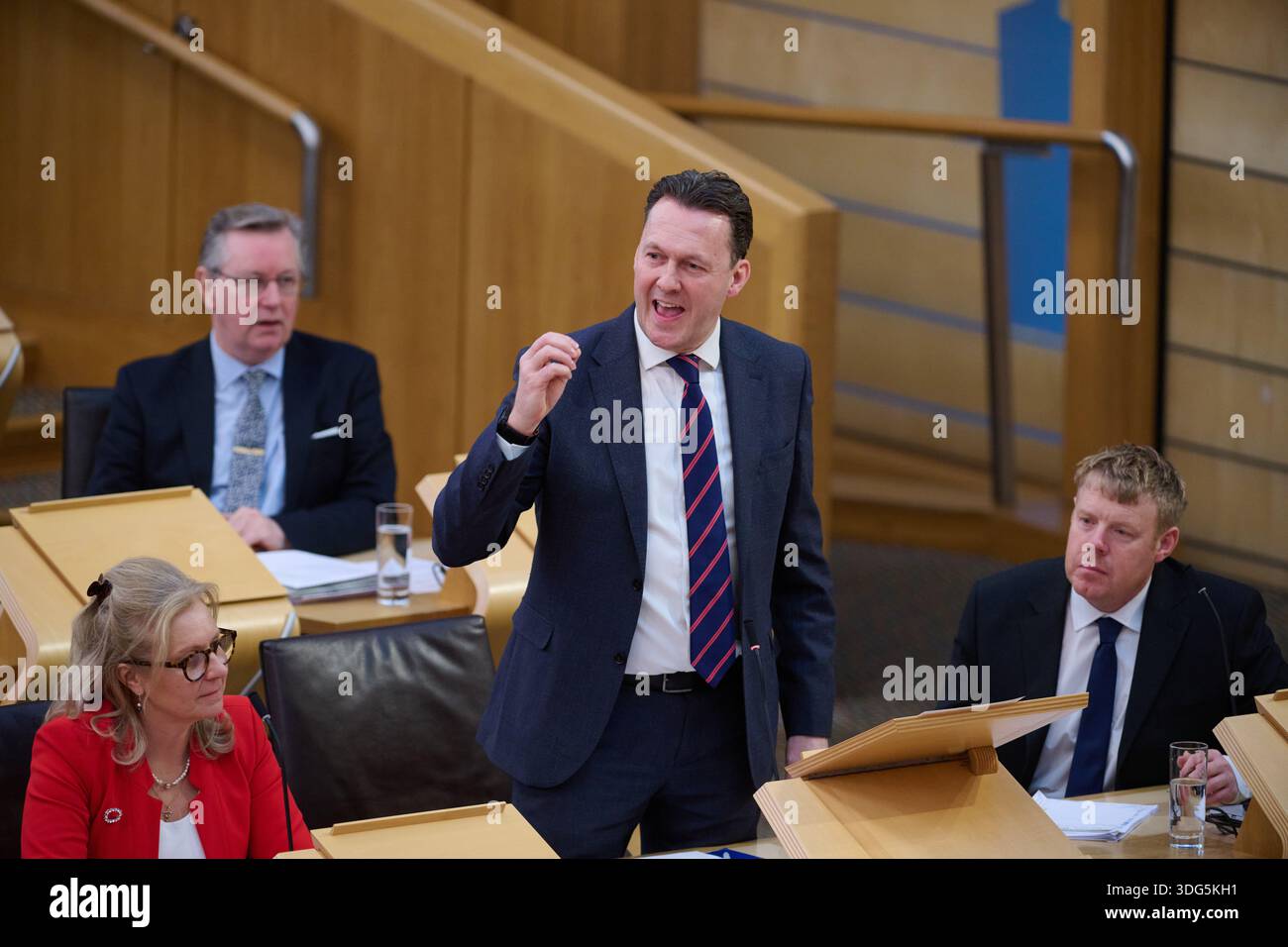 Edinburgh Scotland, UK 15 January 2026. Russell Findlay at the Scottish ...