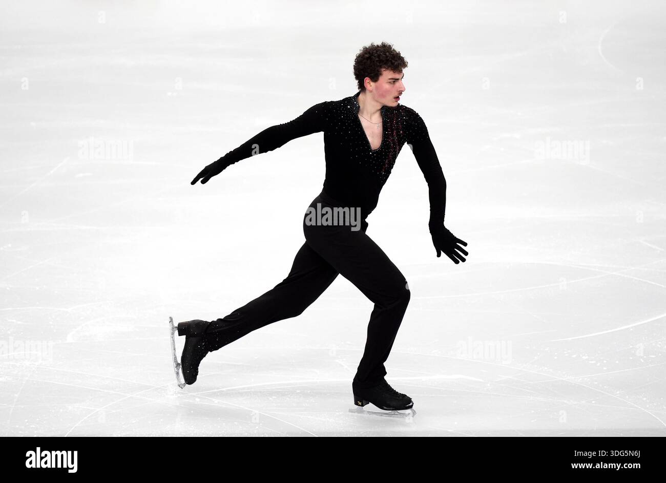 Slovenia's David Sedej during the Men's Short Program on day two of the ...