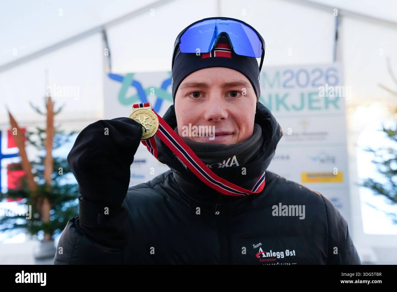 Steinkjer, Norway 20260115. Einar Hedegart won the men's 10km freestyle ...