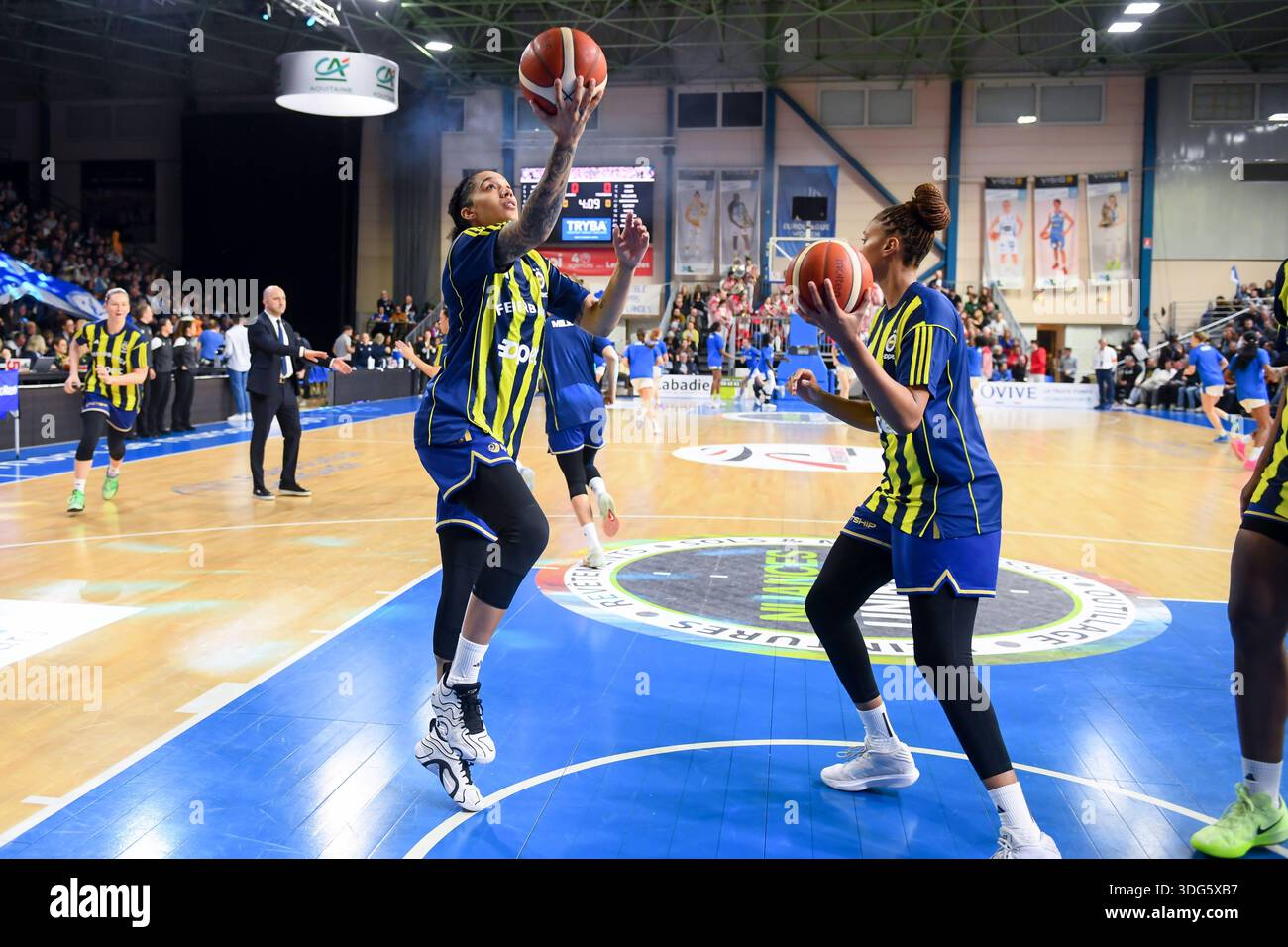 Gabby Williams of Fenerbahce during the Women's Euroleague match ...