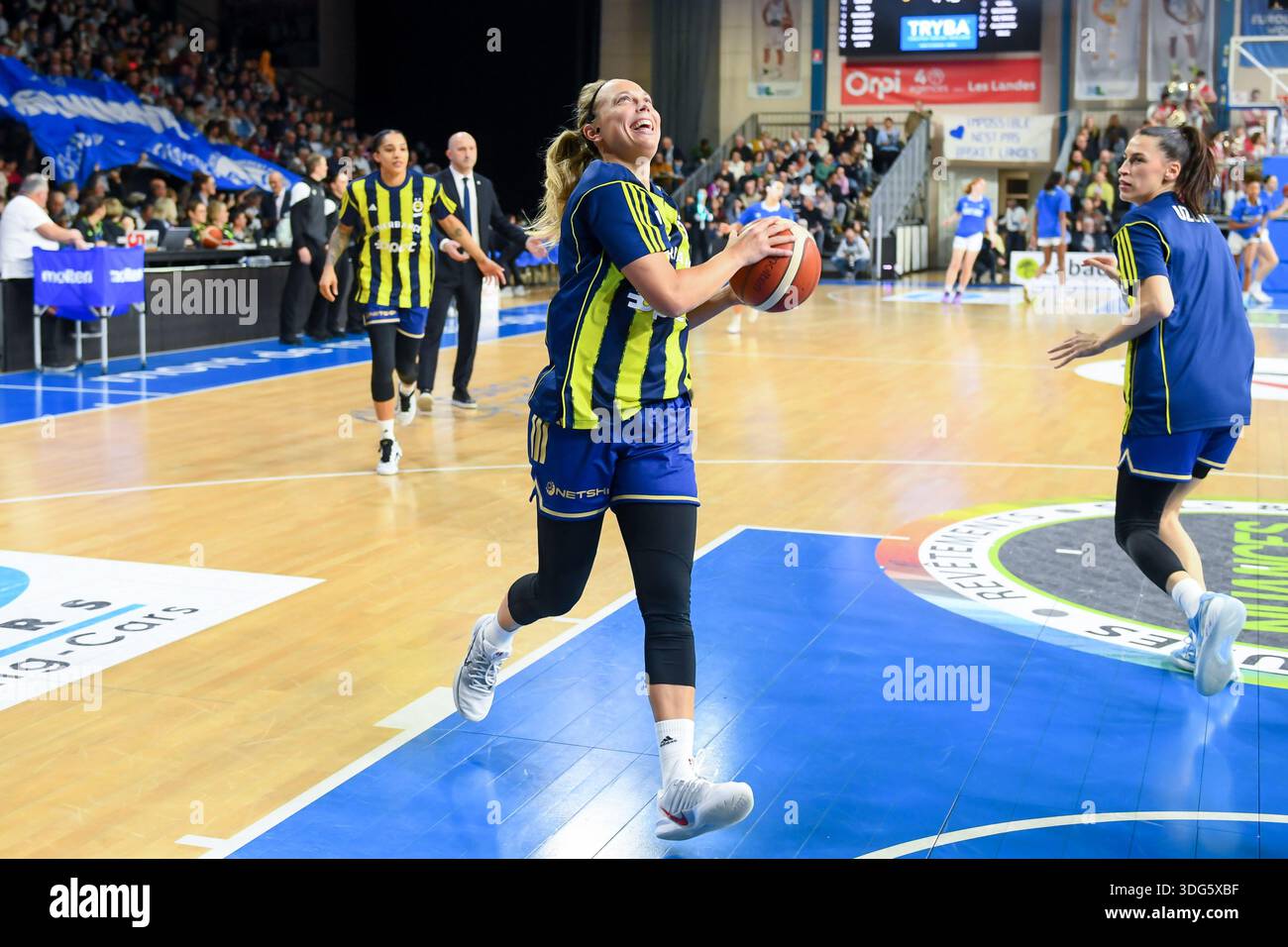 Julie Allemand of Fenerbahce during the Women's Euroleague match ...