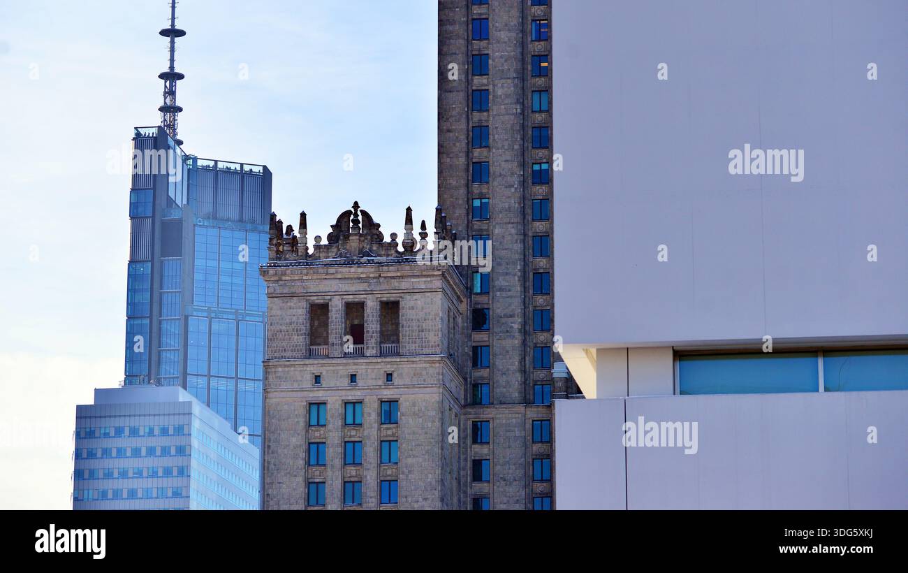 Warsaw, Poland. 5 January 2026. A turning lookout point in Varso Tower ...