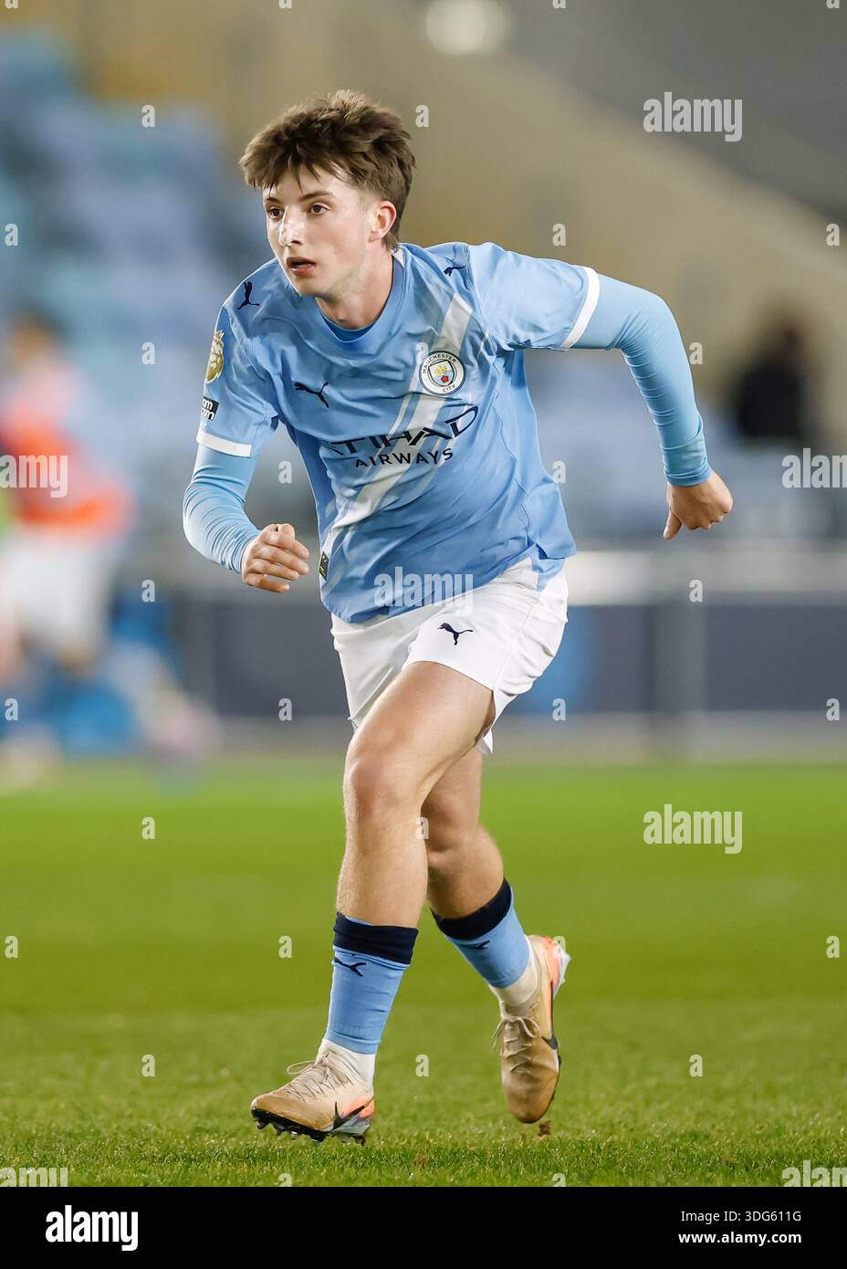 Manchester, England, 14th January 2026. Charlie Gray of Manchester City ...