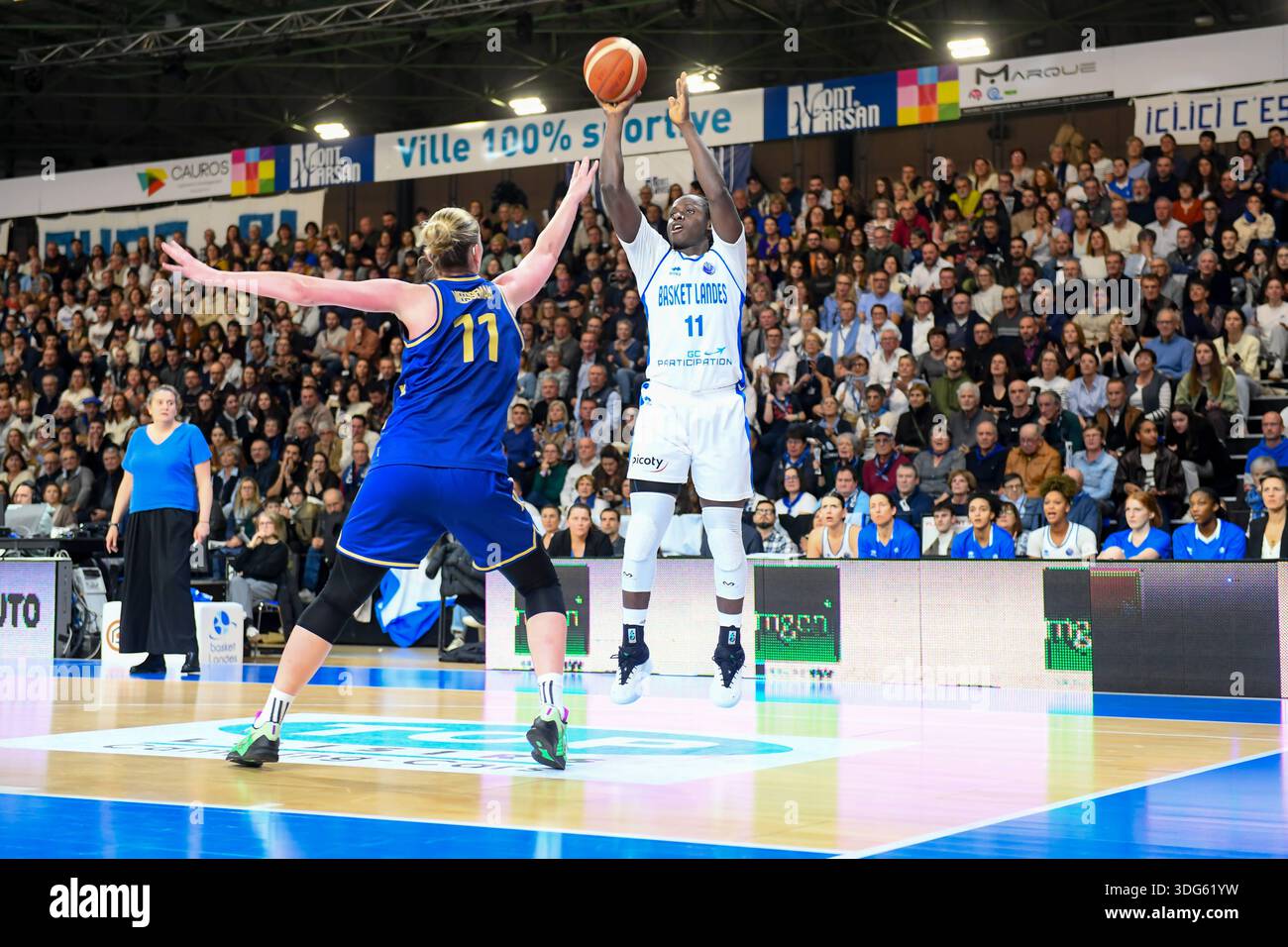 Murjanatu Musa of Basket Landes during the Women's Euroleague match ...