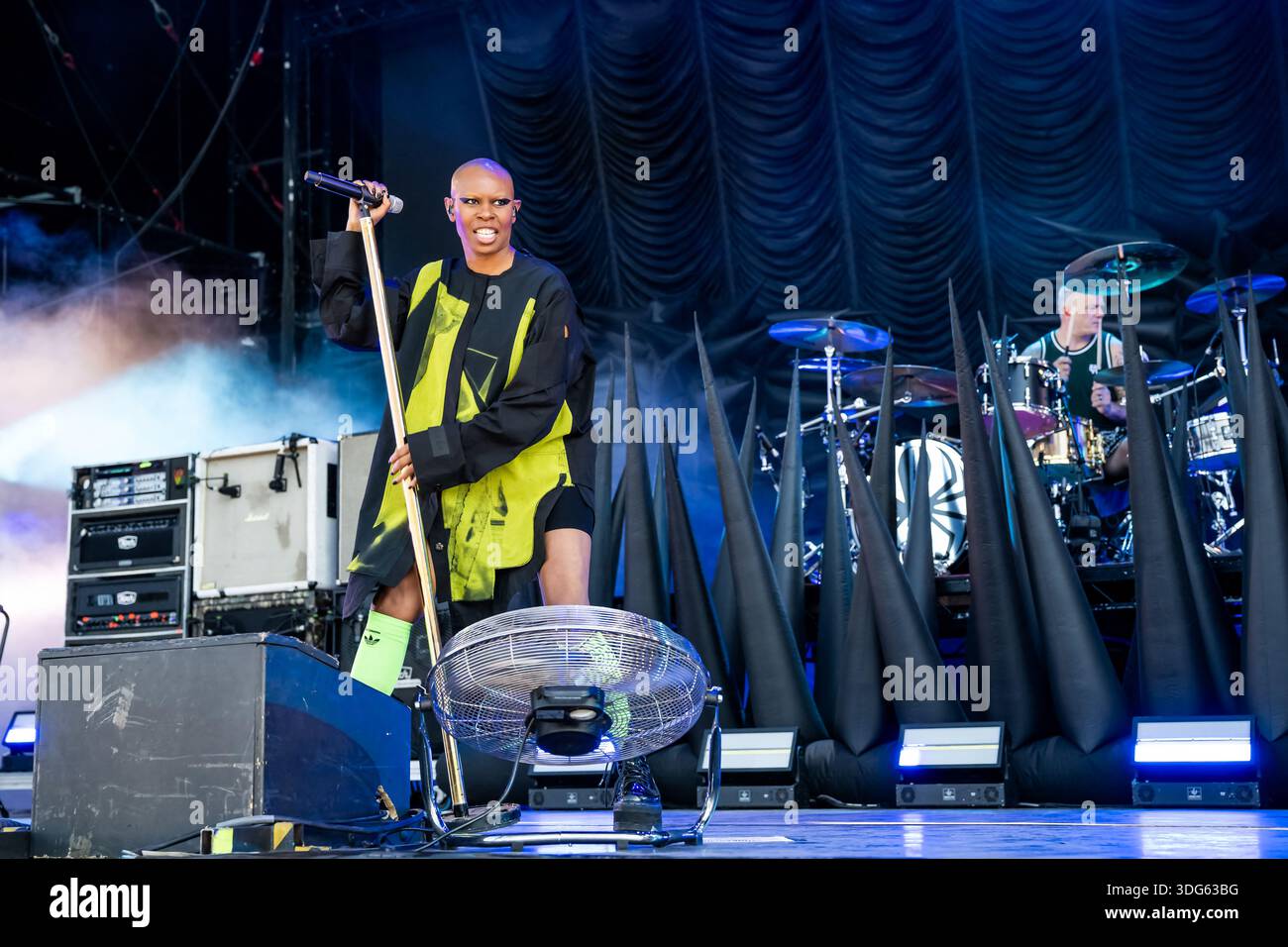 Skunk Anansie performing at Paleo Festival Nyon in Nyon, Switzerland on ...