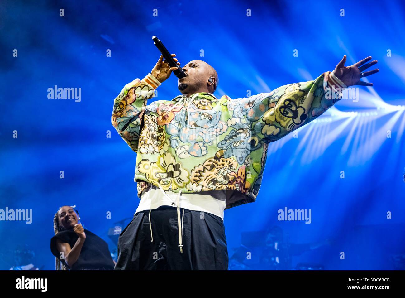 Soprano performing at Paleo Festival Nyon in Nyon, Switzerland on July ...
