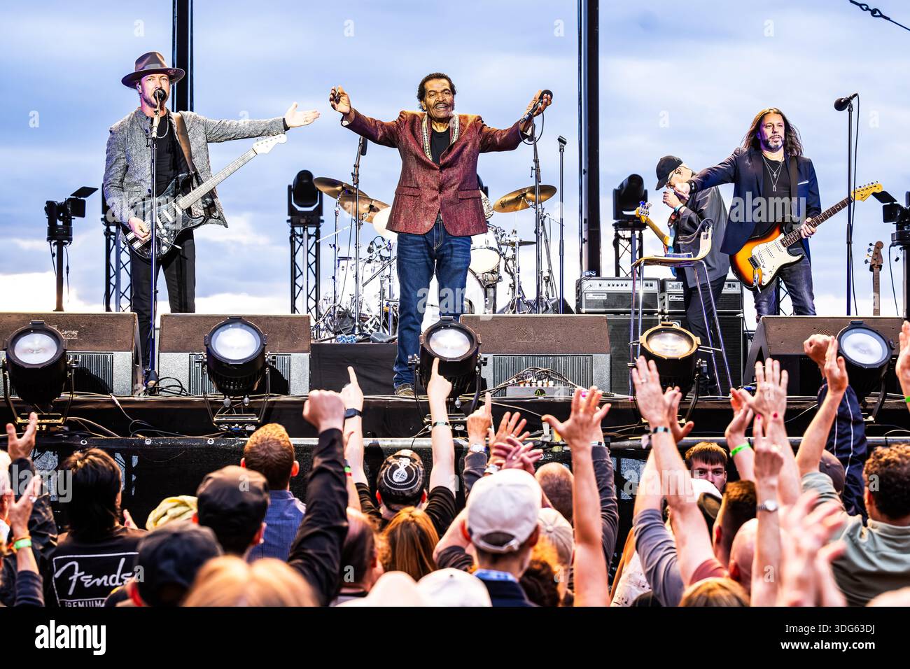 The Kenny Wayne Shepherd Band with guest Bobby Rush performing at the ...