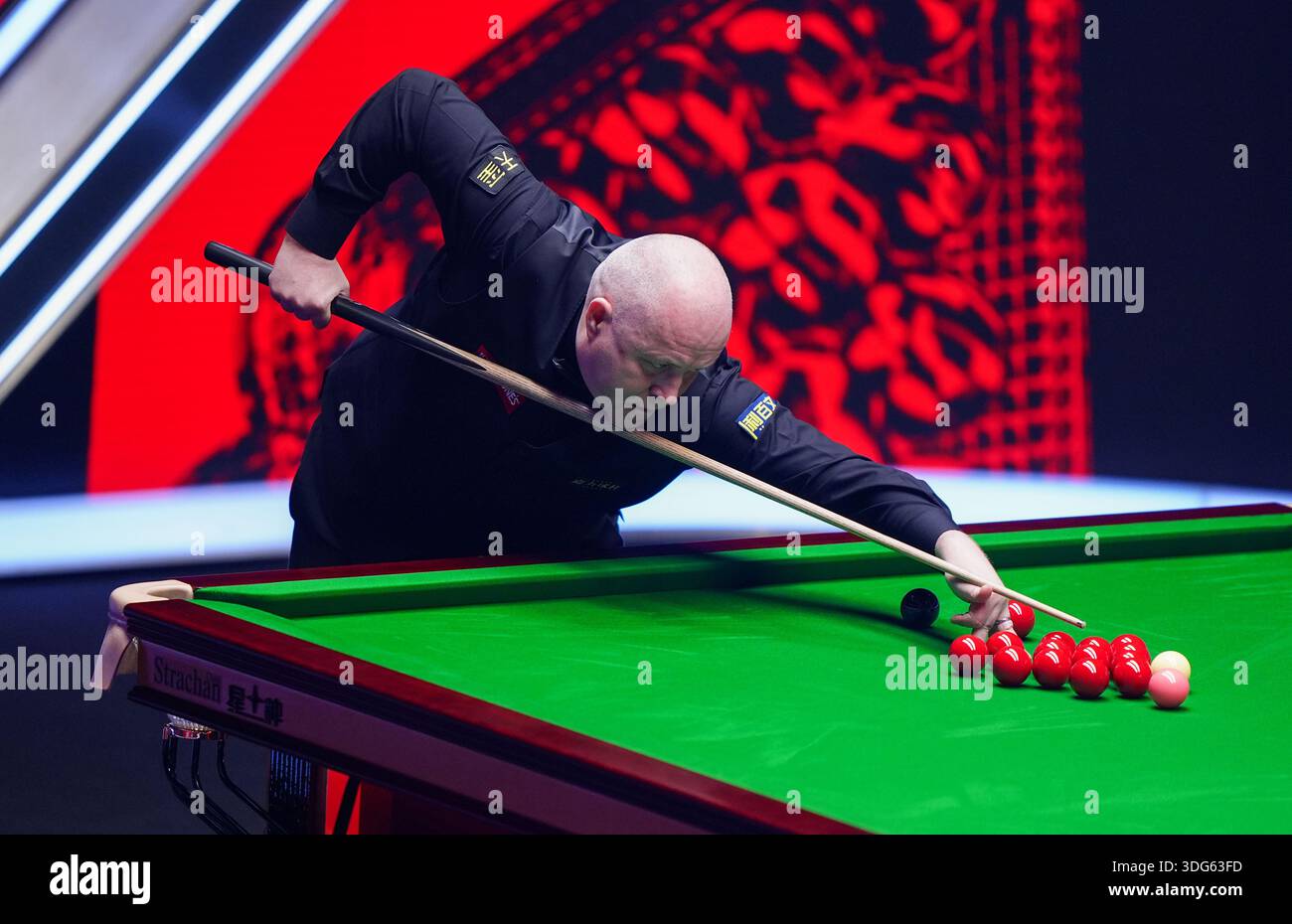 John Higgins during his match against Zhao Xintong on day five of the ...