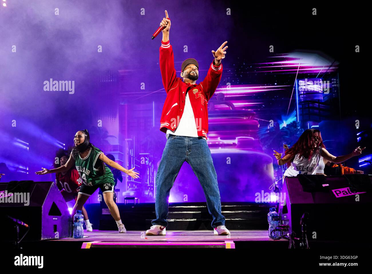Will Smith performing at Paleo Festival Nyon in Nyon, Switzerland on ...