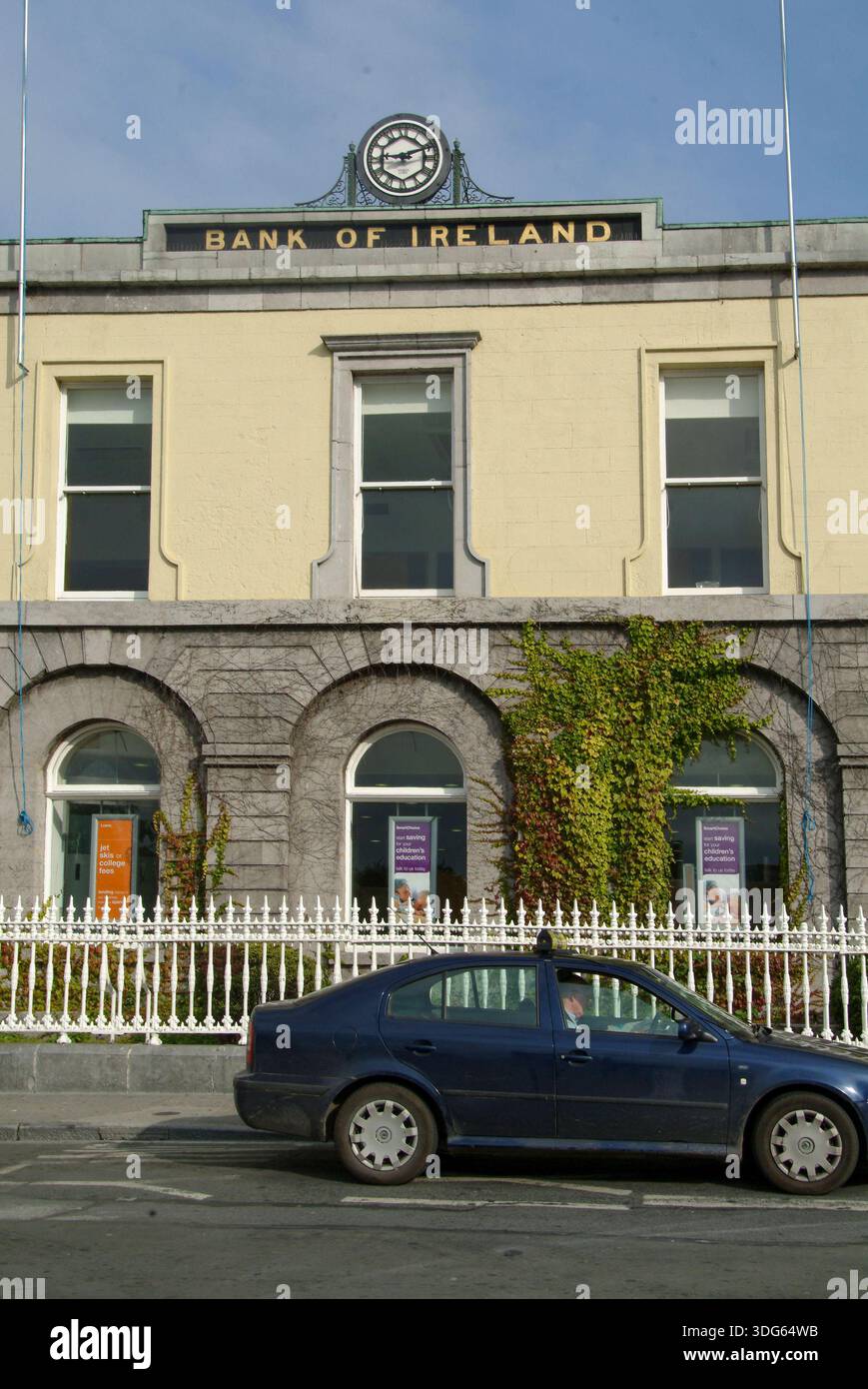 Bank of Ireland building frontage seen from street, Galway. - Galway ...