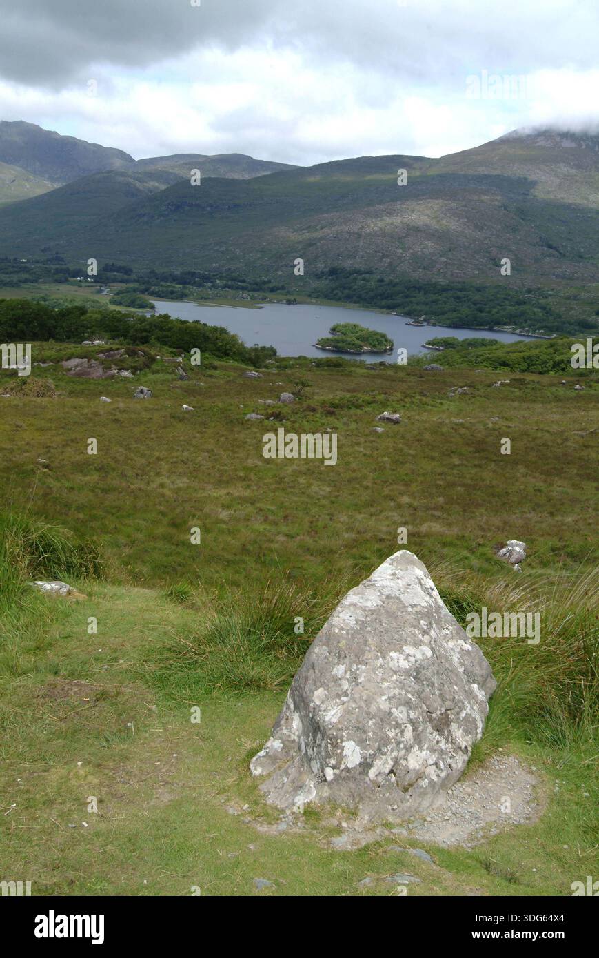 Upper lake and Macgillycuddy's Reeks, Killarney. - County Kerry ...
