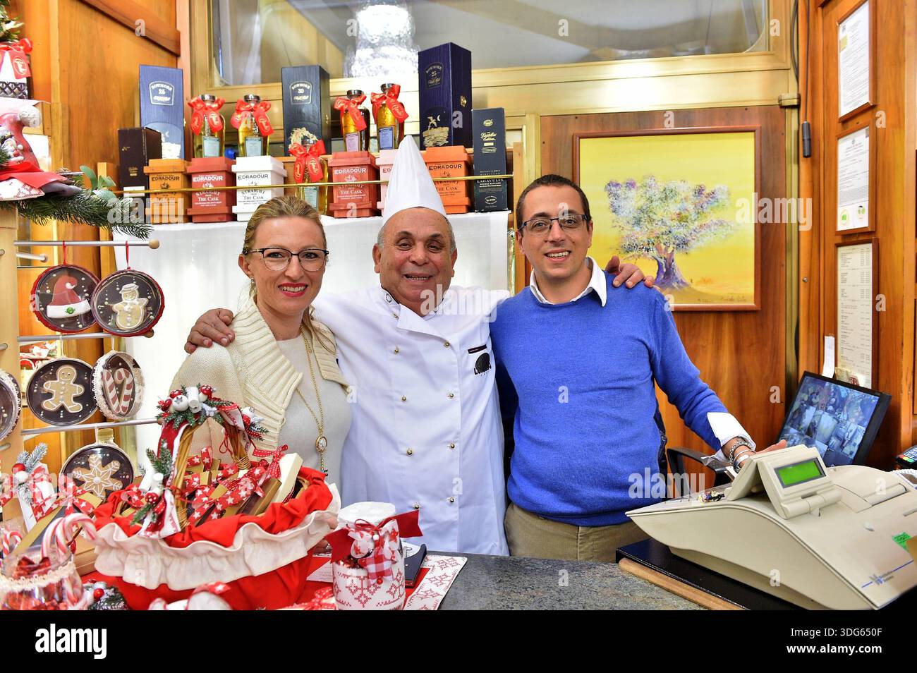 MILAN - MAKING OF ARTISAN PANETTONE AT THE GATTULLO PASTRY SHOP IN ...