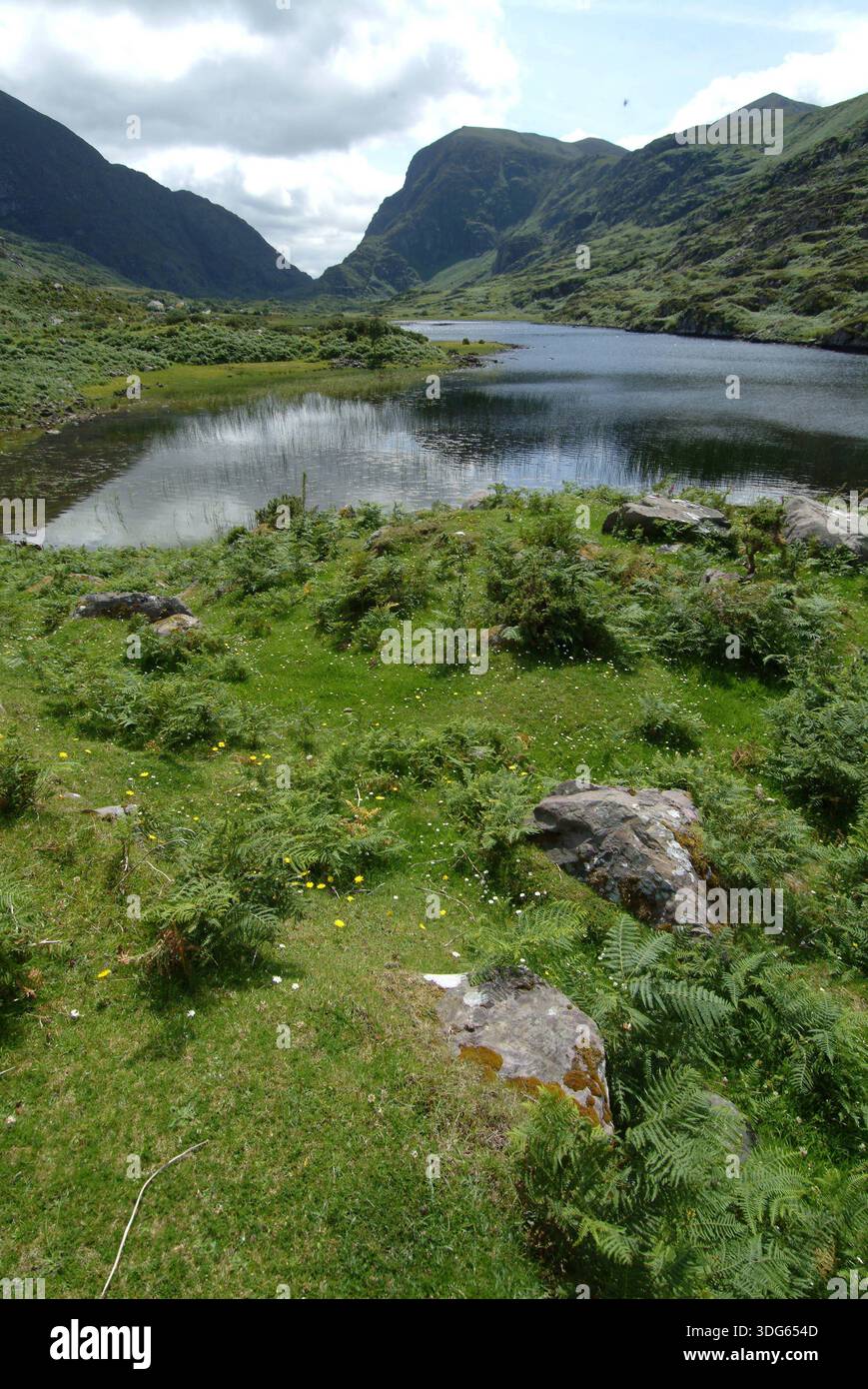 Gap of Dunloe lake and mountains. - County Kerry, Ireland : May 2022 ...