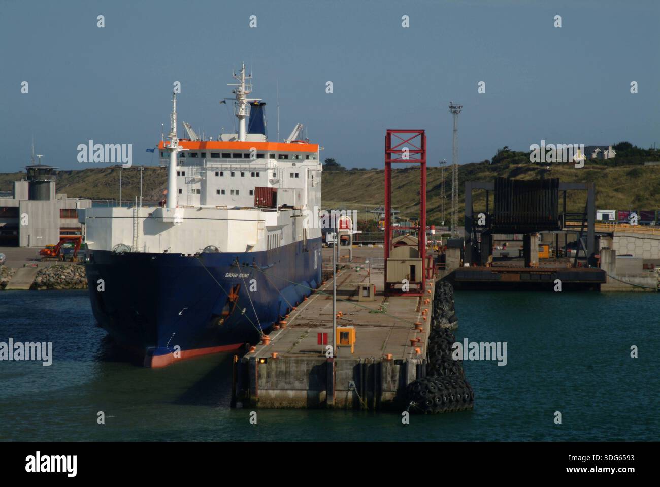 Rosslare docks primary Irish port serving the European Continent ...