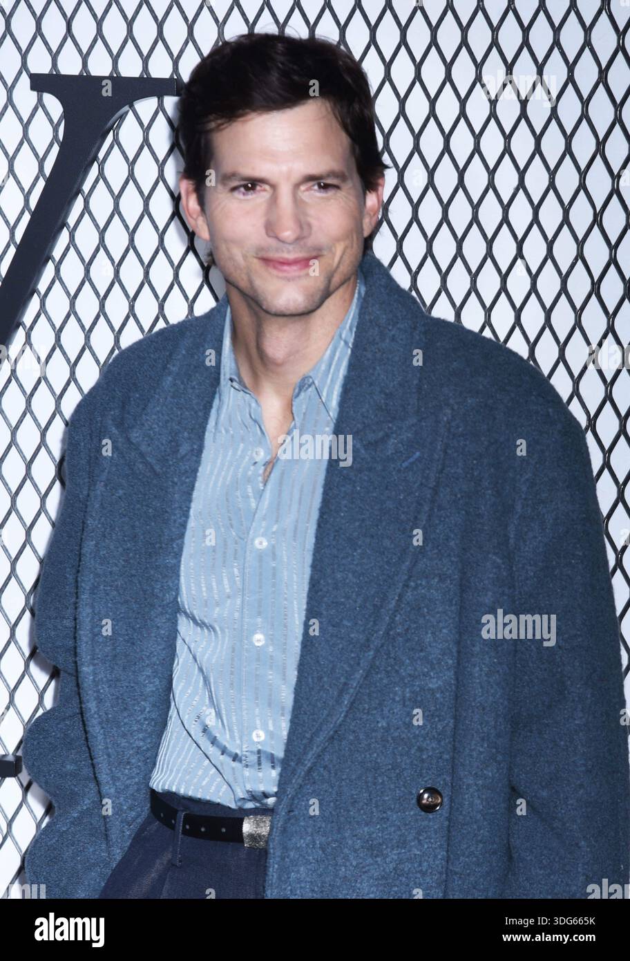 Photo by: Patricia Schlein/STAR MAX/IPx 2026 1/14/26 Ashton Kutcher is ...