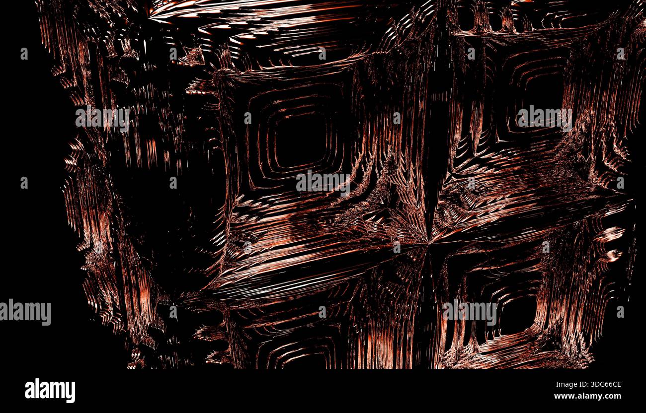 Abstract metallic texture with sharp edges under dramatic lighting ...