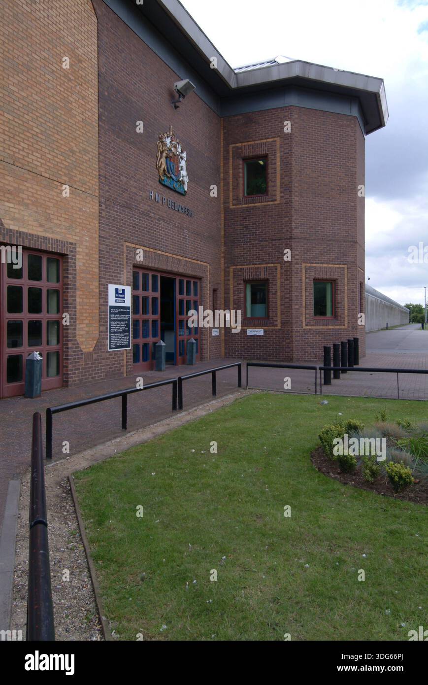 His Majesty's Prison Belmarsh, Category A men's prison, in Thamesmead ...