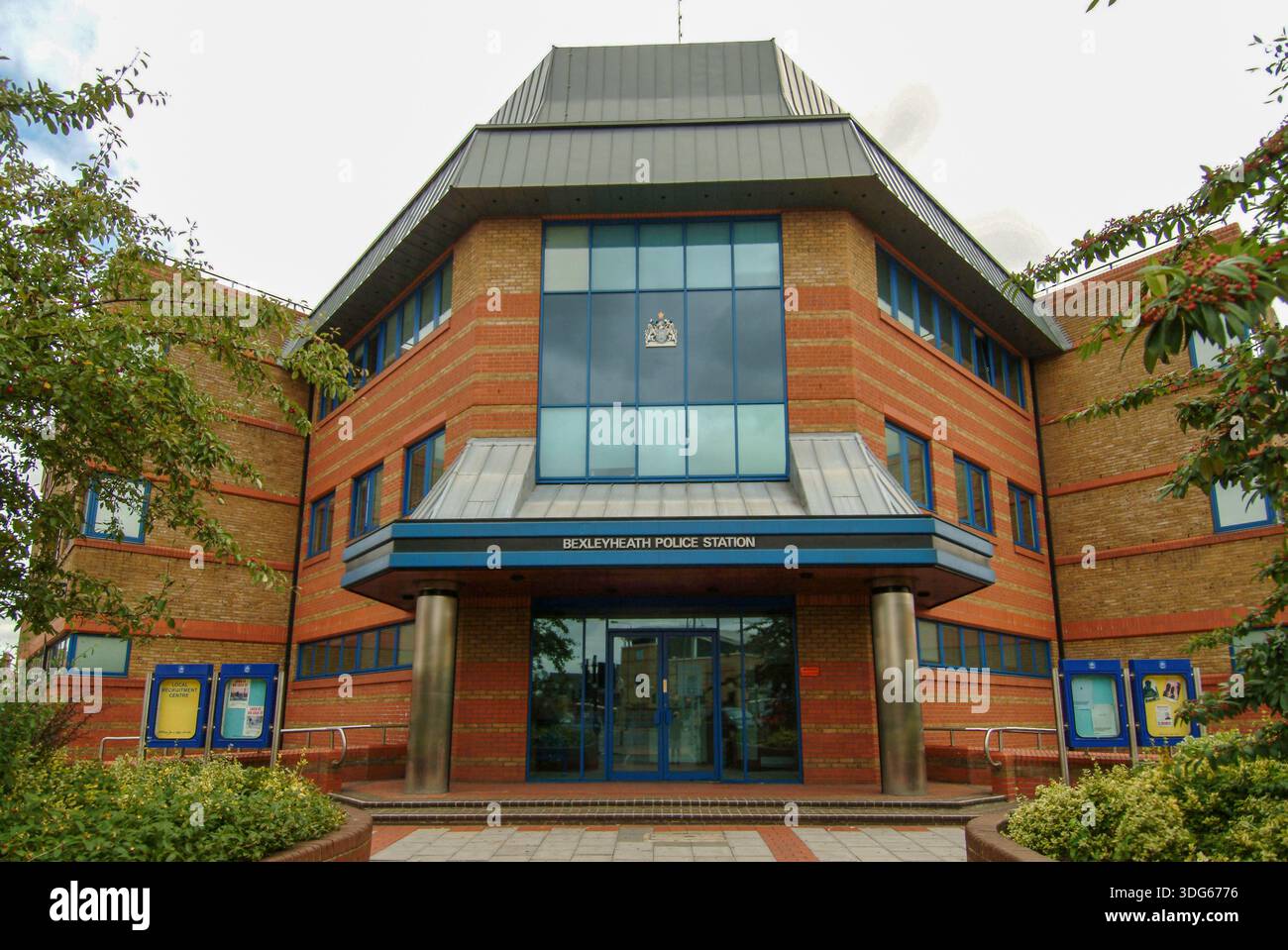 Bexleyheath Police station on a sunny day in Summer. - Bexley, United ...