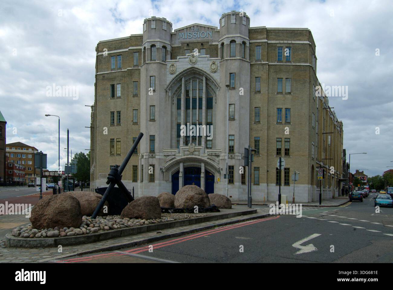 The Mission frontage seen from street, Poplar. - Newham, United Kingdom ...