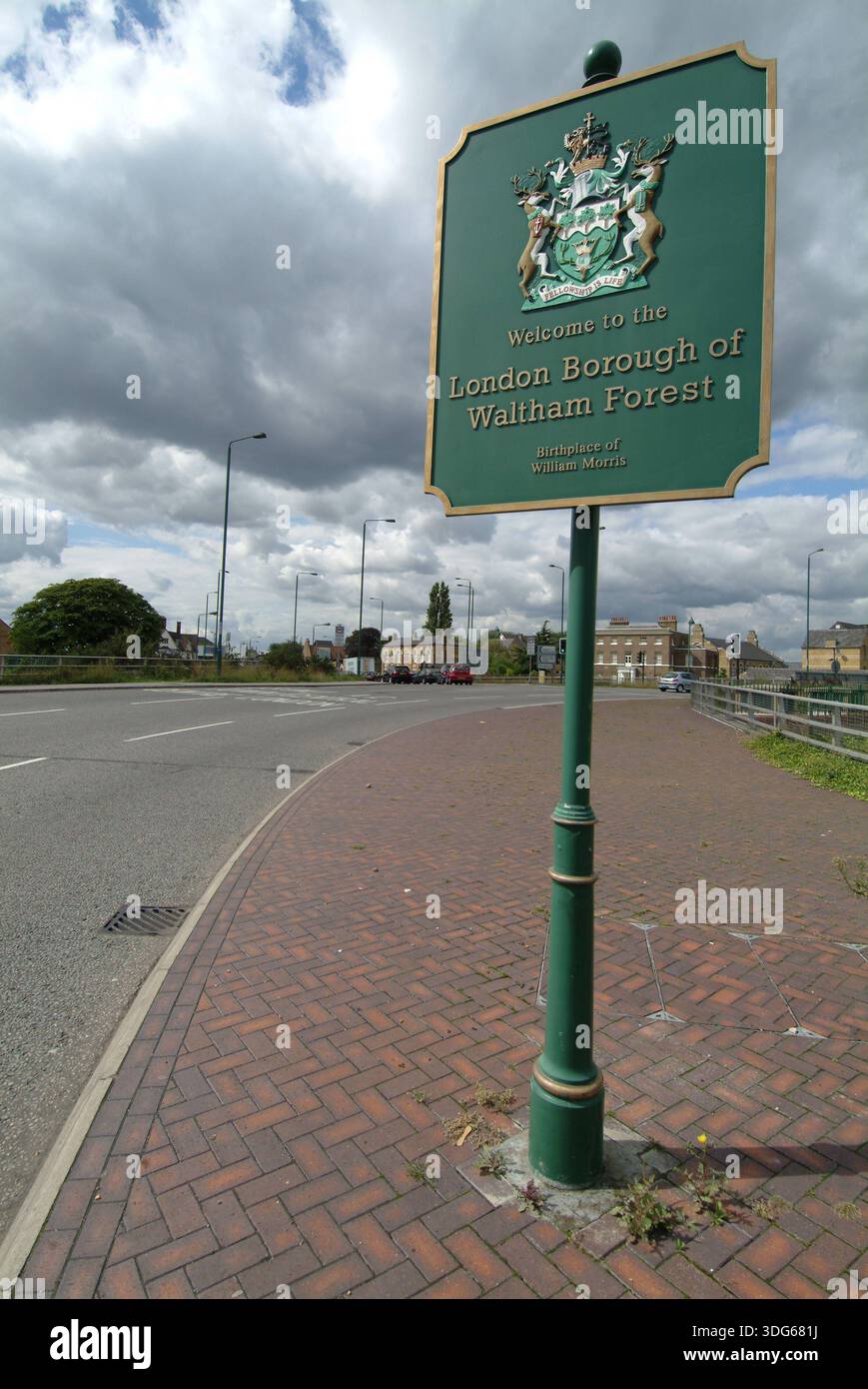 Welcome to Waltham Forest sign. - Waltham Forest, United Kingdom : May ...