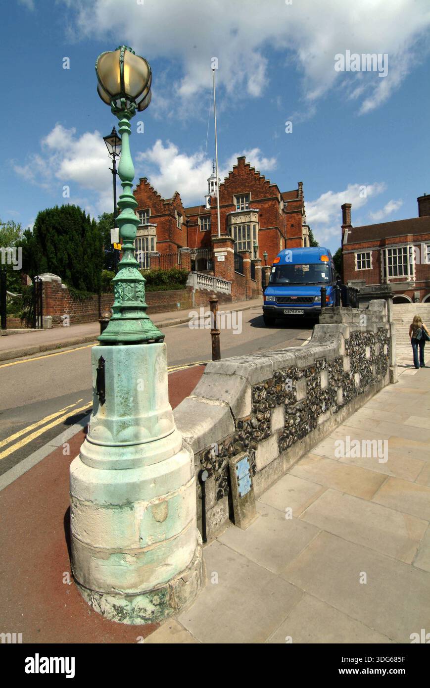 Harrow school with school bus. - Harrow - London, United Kingdom : May ...
