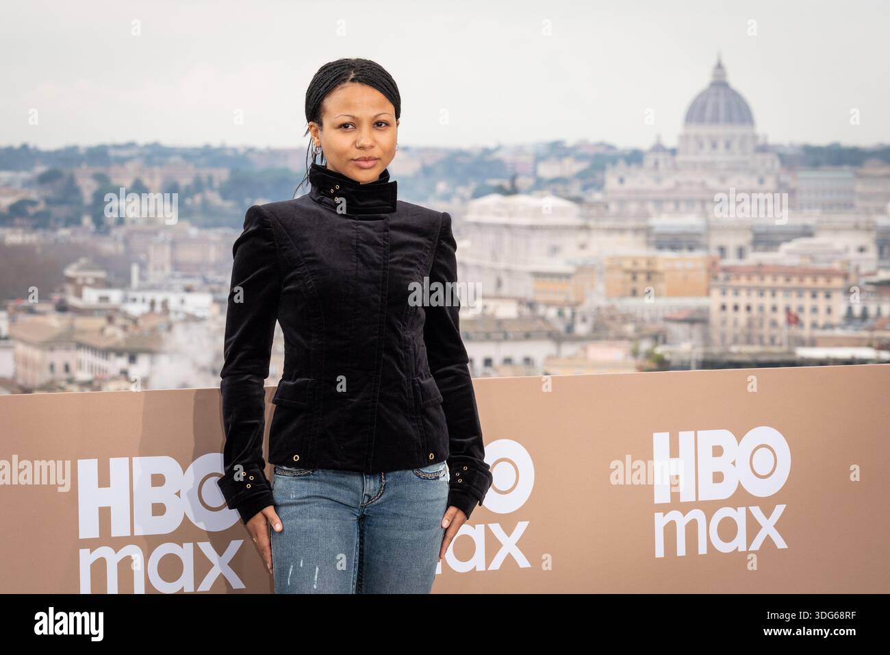 Myha'la Herrold attends the “HBO Max Italia” photocall at Hotel De La ...