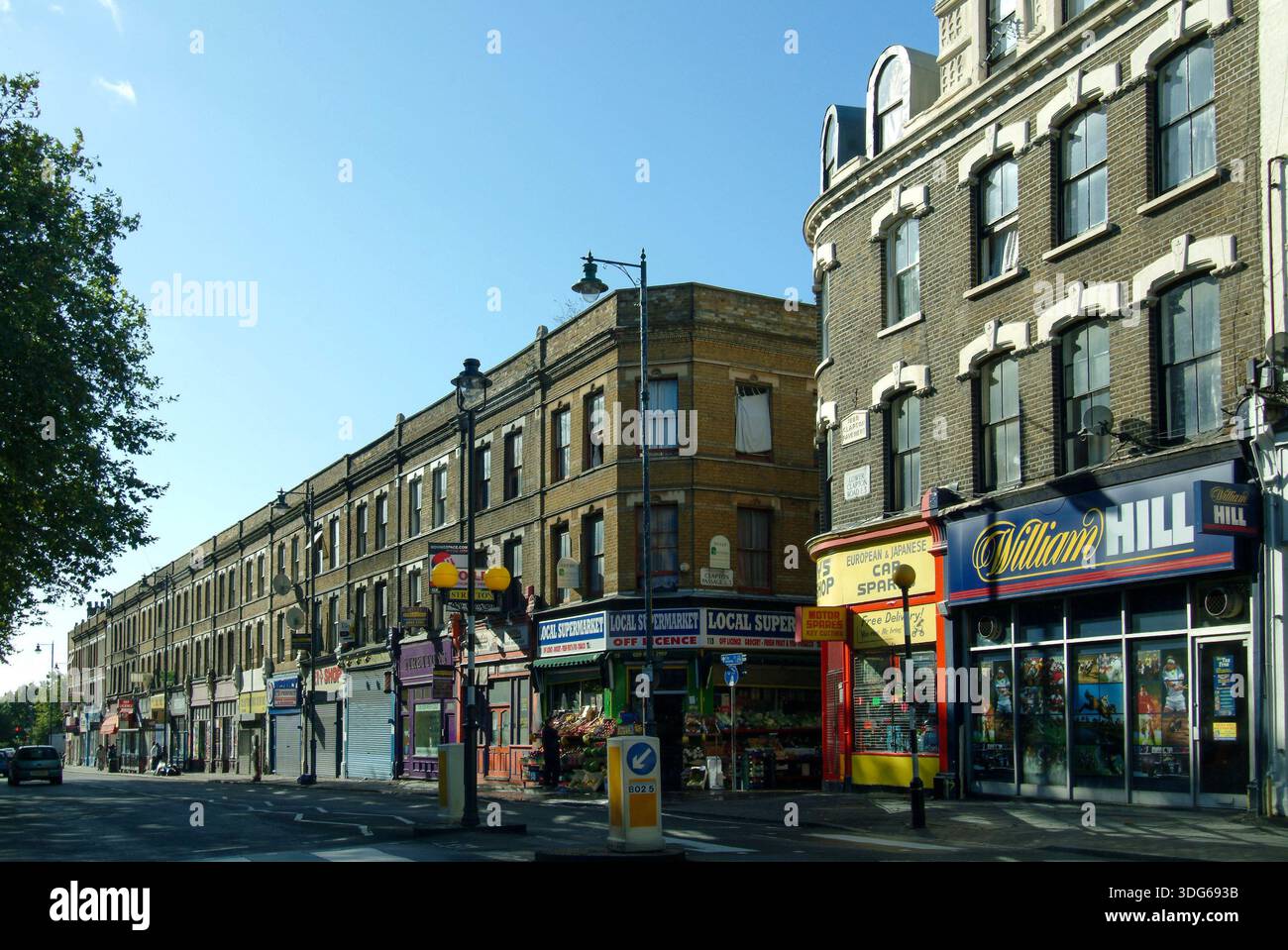 Lower Clapton Road E5 in late Summer evening. - Hackney, United Kingdom ...
