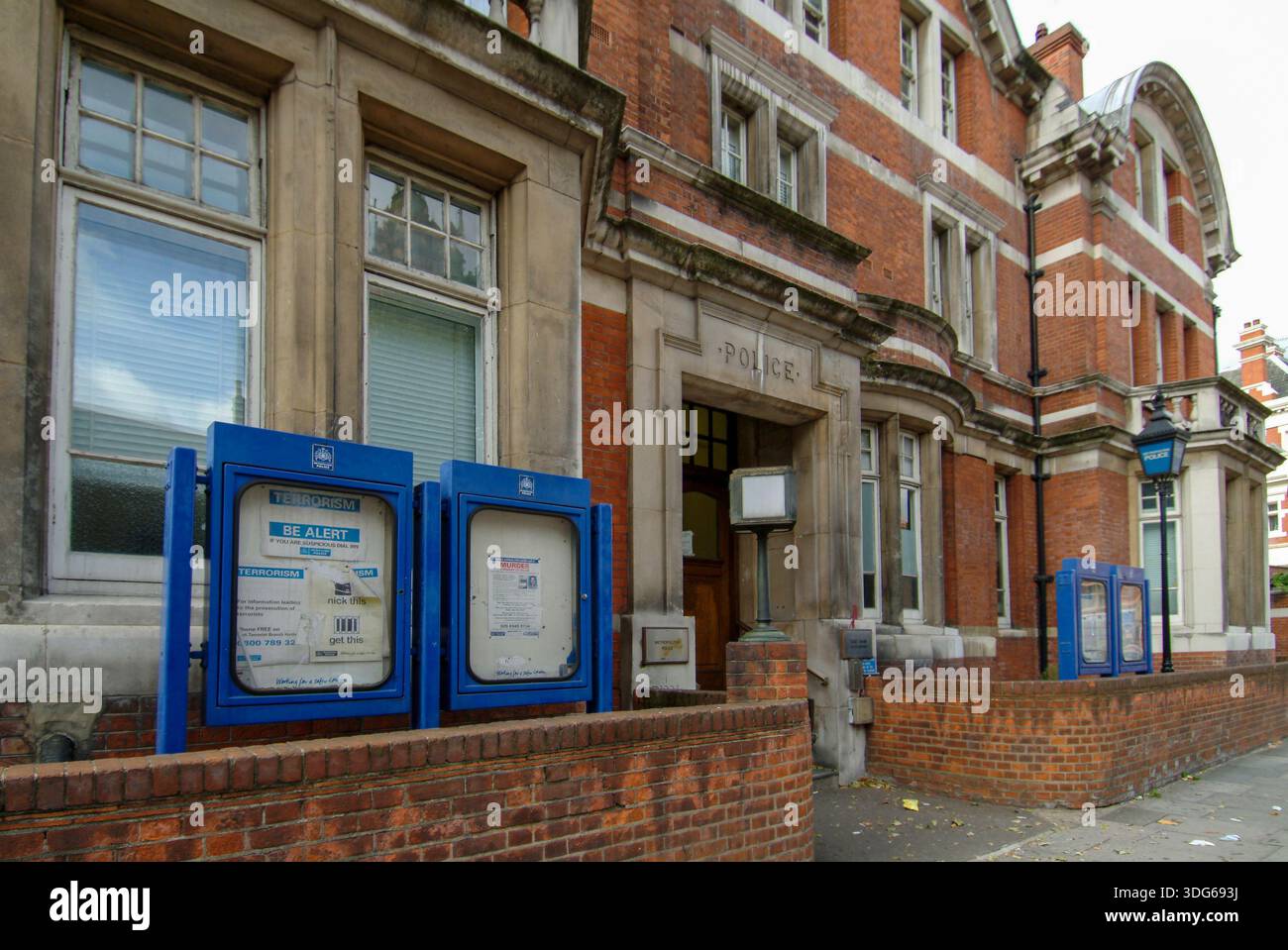 East Ham Police station building frontage seen from street. - Newham ...