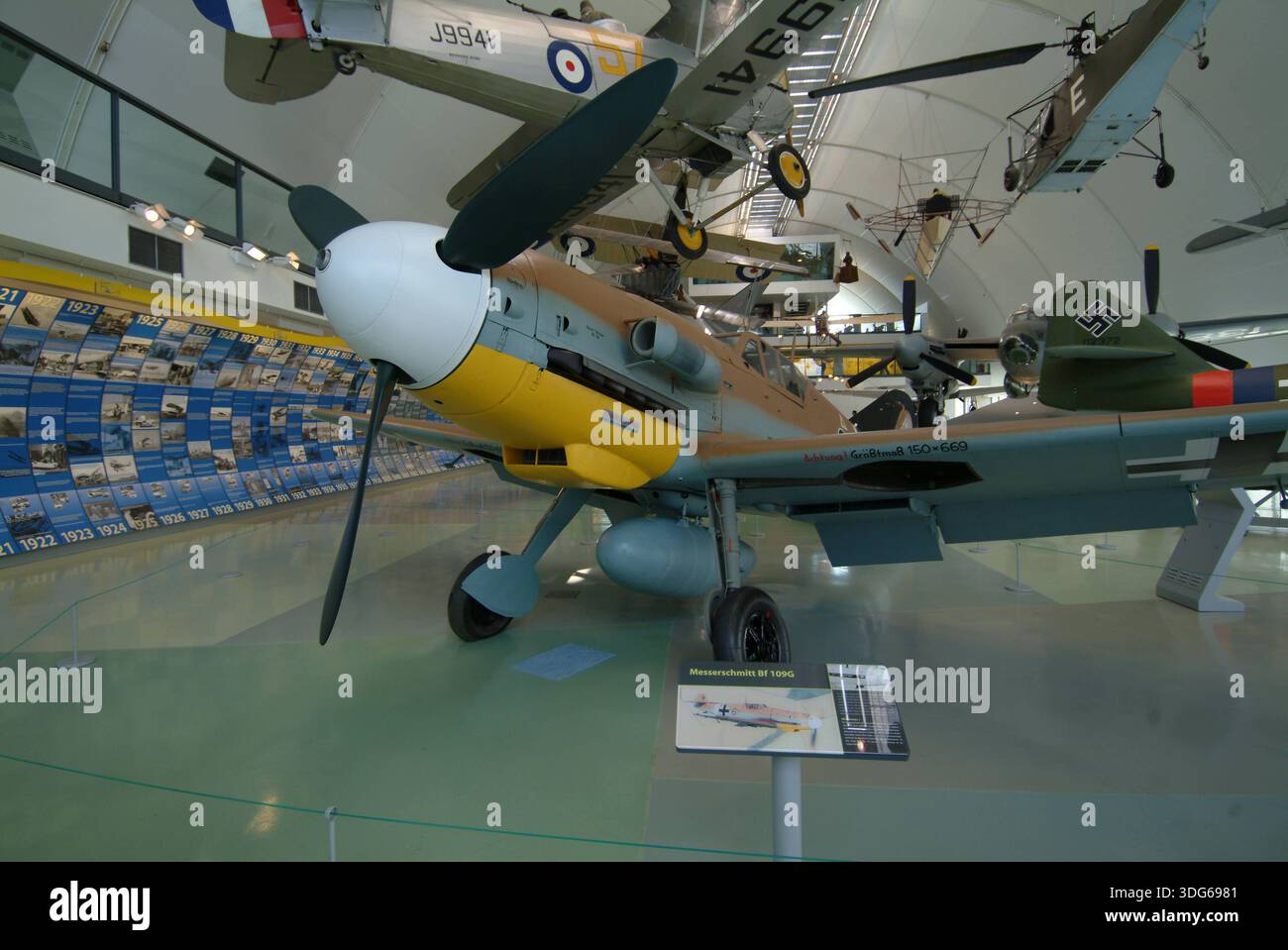 Messerschmitt Bf 109g, RAF museum, Hendon. - Borough of Barnet, United ...