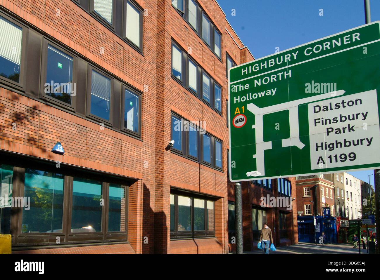 The bustling intersection of Highbury Corner in Islington. - Islington ...