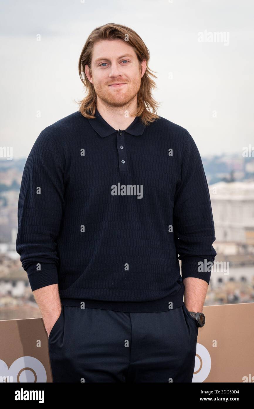 Peter Claffey attends the “HBO Max Italia” photocall at Hotel De La ...