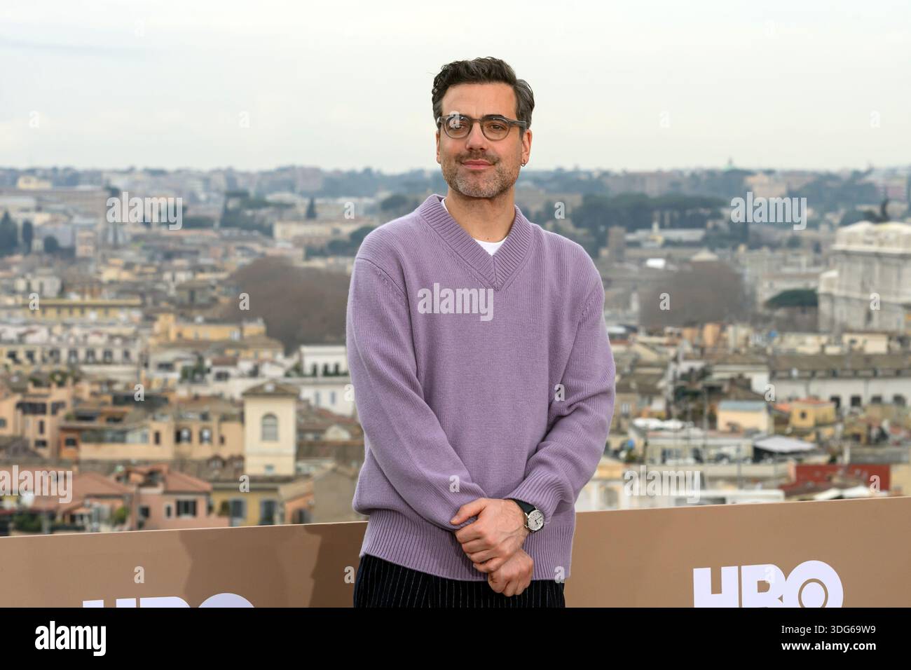 Daniel Ings attends the photocall of the HBO Max Italy production serie ...