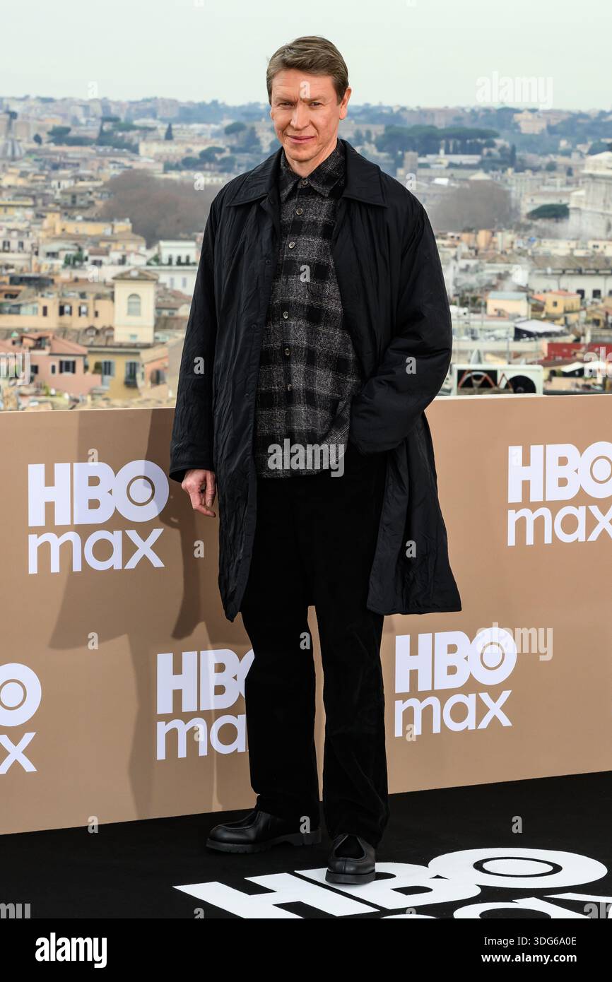 Sam Spruell attends the photocall of the HBO Max Italy production serie ...