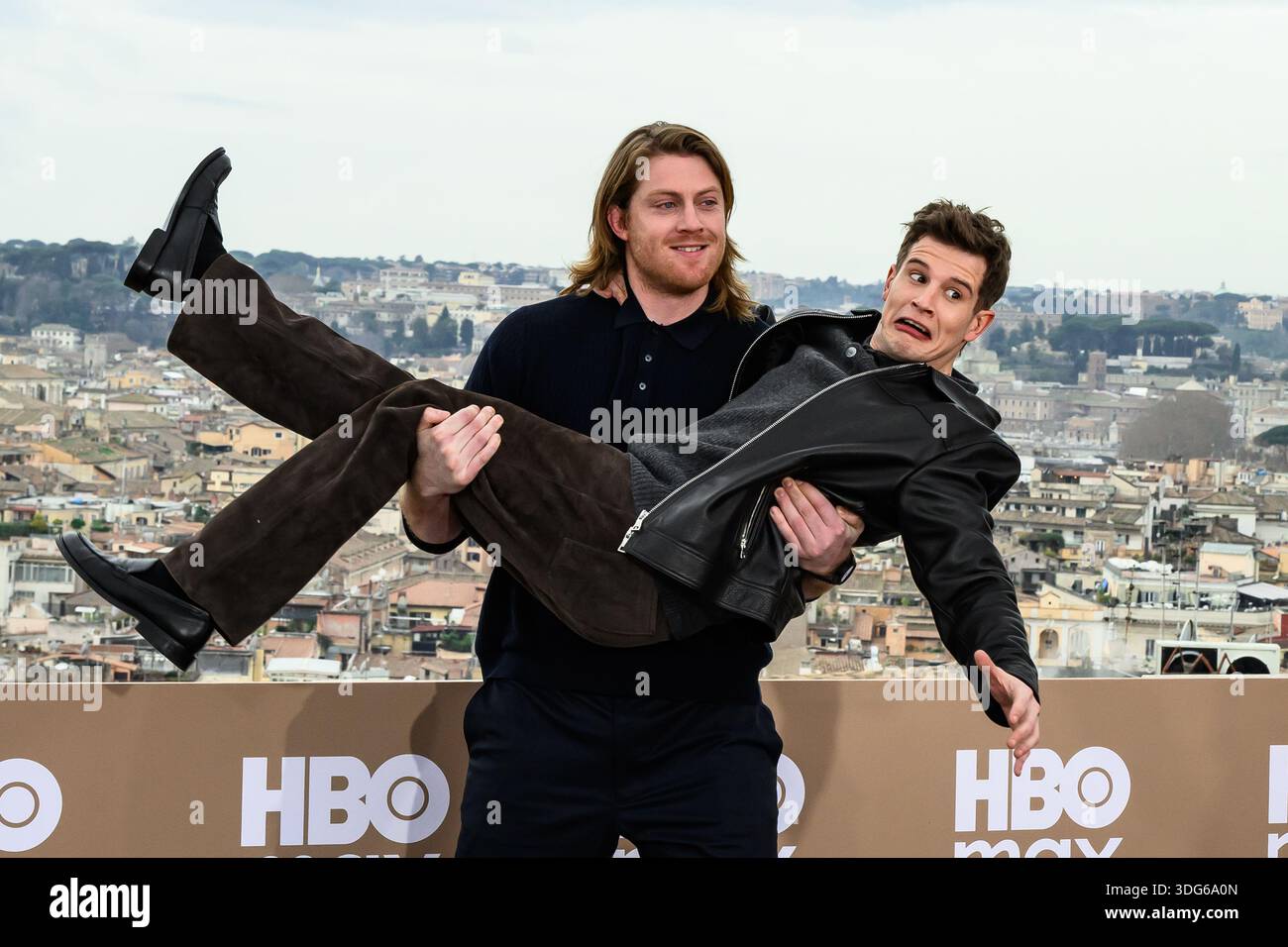 Peter Claffey and Shaun Thomas attend the photocall of the HBO Max ...